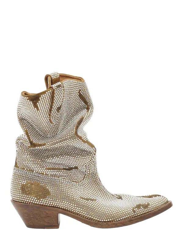 MAISON MARGIELA Tabi 55mm Slouchy Western Boots - Neutrals