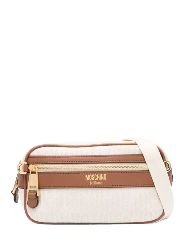 Moschino Jacquard Belt Bag - Neutrals