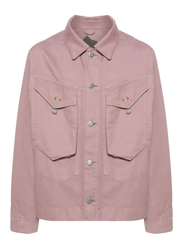 OBJECTS IV LIFE Traditional Denim Jacket - Pink
