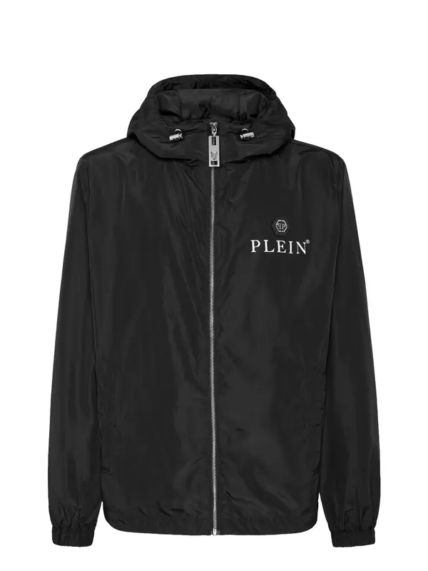 Philipp Plein Hexagon Hooded Jacket - Black