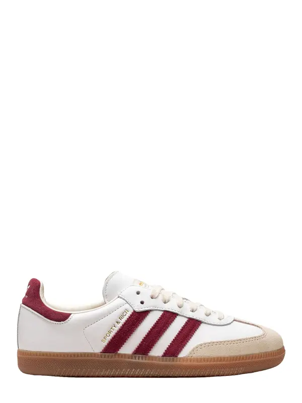 Adidas X Sporty & Rich Samba Og Sneakers - White