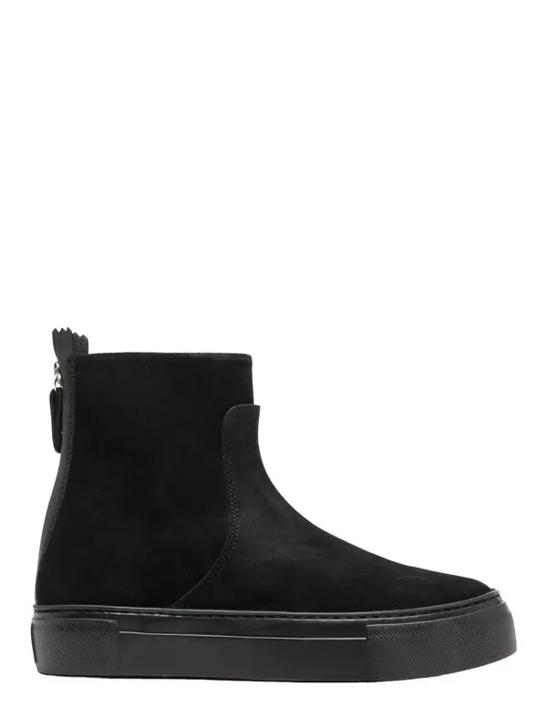 Agl Suede Ankle Boots - Black