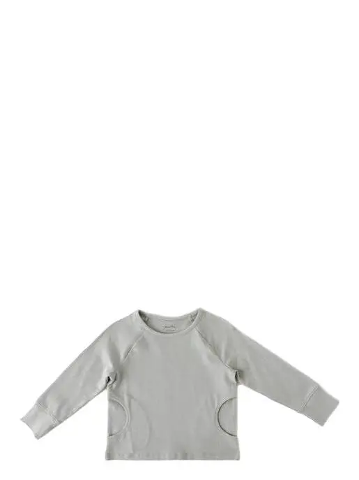 PEHR Essentials Organic Cotton Top - Soft Sea