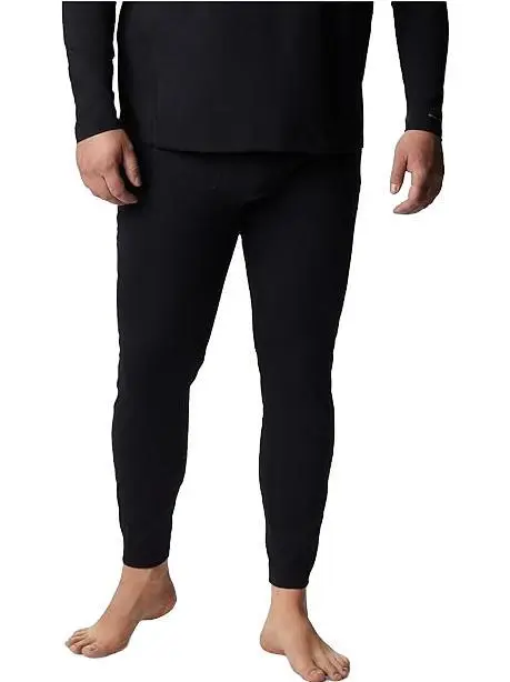 Columbia Big Tall Midweight Stretch Tights Clothing 1 - Black