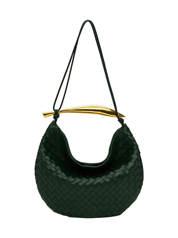 Bottega Veneta Medium Sardine Bag - 3050 Emerald Green