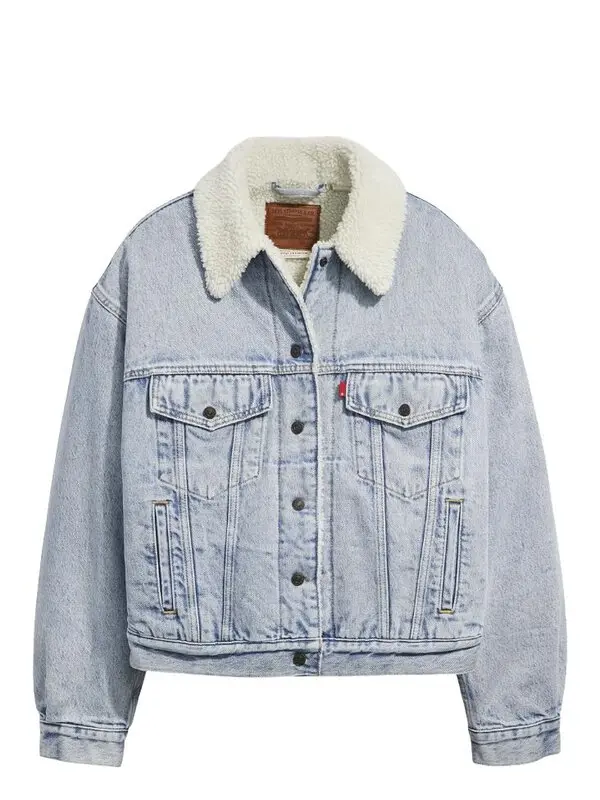 LEVI'S 90s Sherpa Trucker Jacket - Morning Sunlight