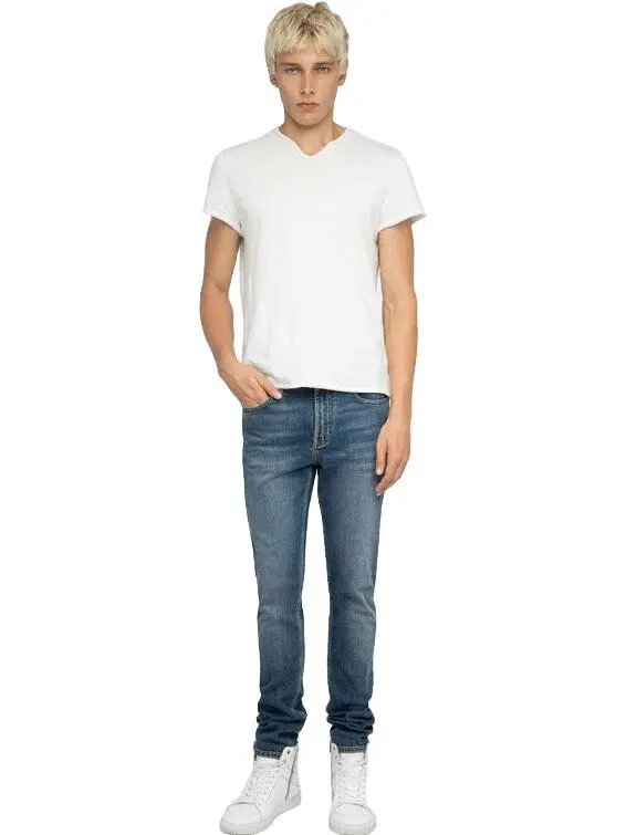 Zadig&Voltaire Mick Slim-fit Jeans - Blue / Denim