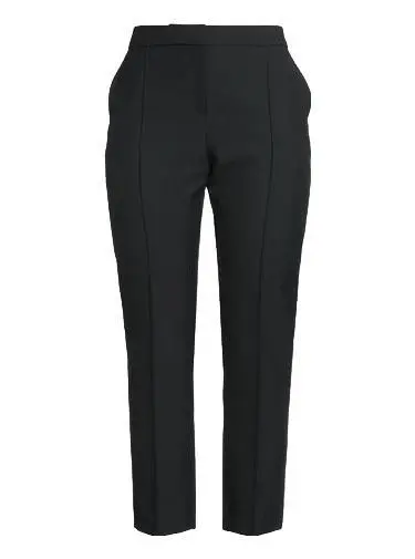 Maje Tapered Leg Twill Pants - Black