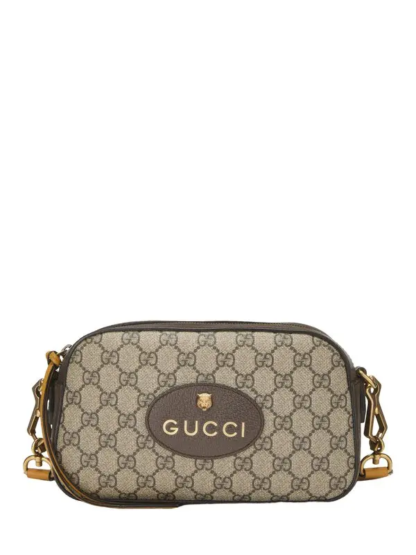 Gucci Gg Supreme Neo Vintage Messenger - Brown