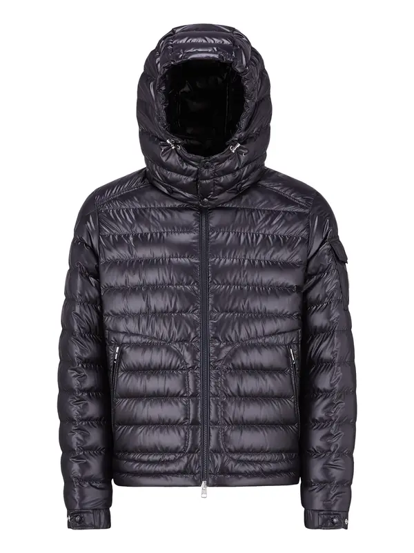 Moncler Lauros Short Down Jacket - Blue