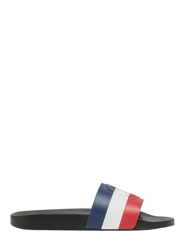 Moncler Basile Slides - Black