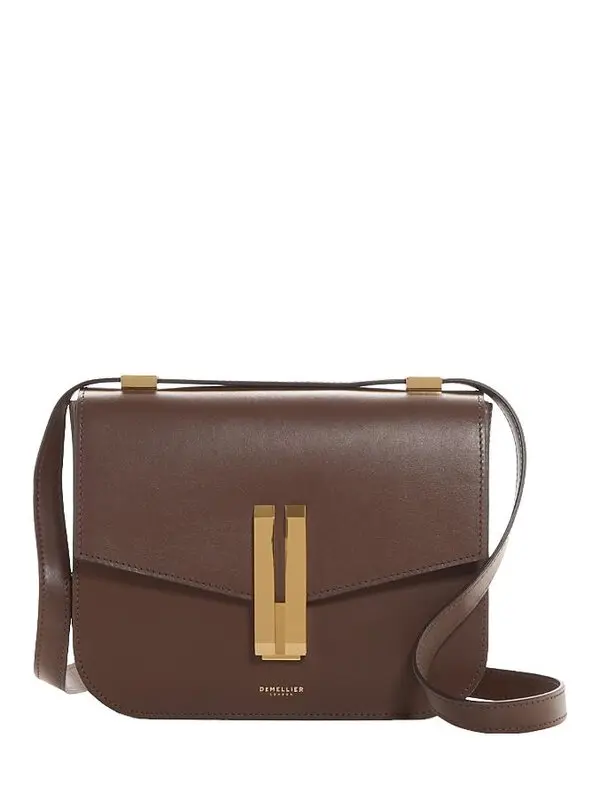 DEMELLIER Vancouver Leather Crossbody Bag - Mocha
