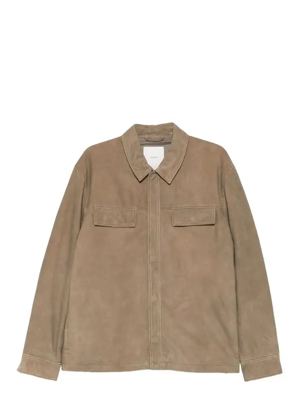 Calvin Klein Suede Jacket - Brown