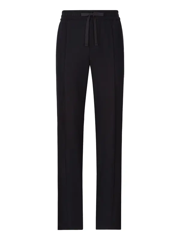 Dolce & Gabbana Stretch Jersey Jogging Pants - Blue