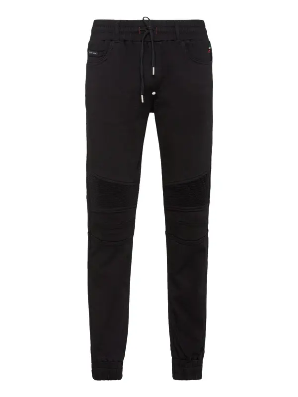 Philipp Plein Mid-rise Slim-fit Jeans - Black