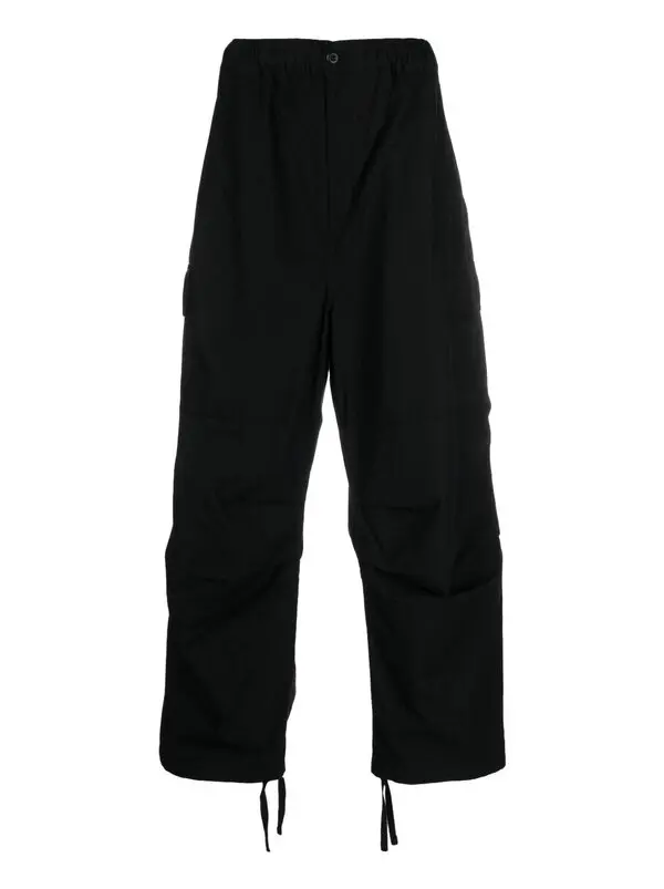 Carhartt Work In Progress Ripstop Wide-leg Cargo Trousers - Black