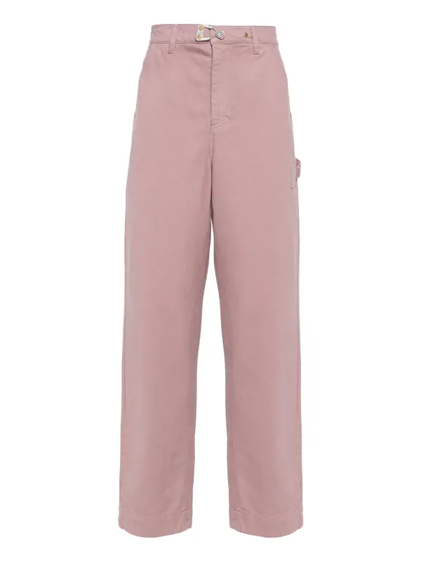 OBJECTS IV LIFE Baggy Straight-leg Jeans - Pink