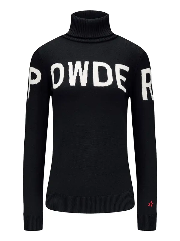 Perfect Moment Powder Sweater - Black