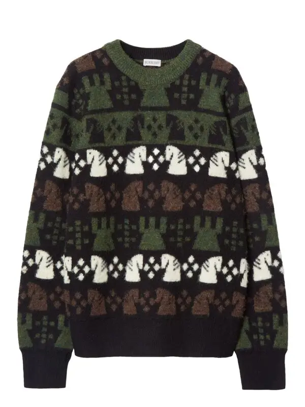 Burberry Wool-blend Jumper - Black