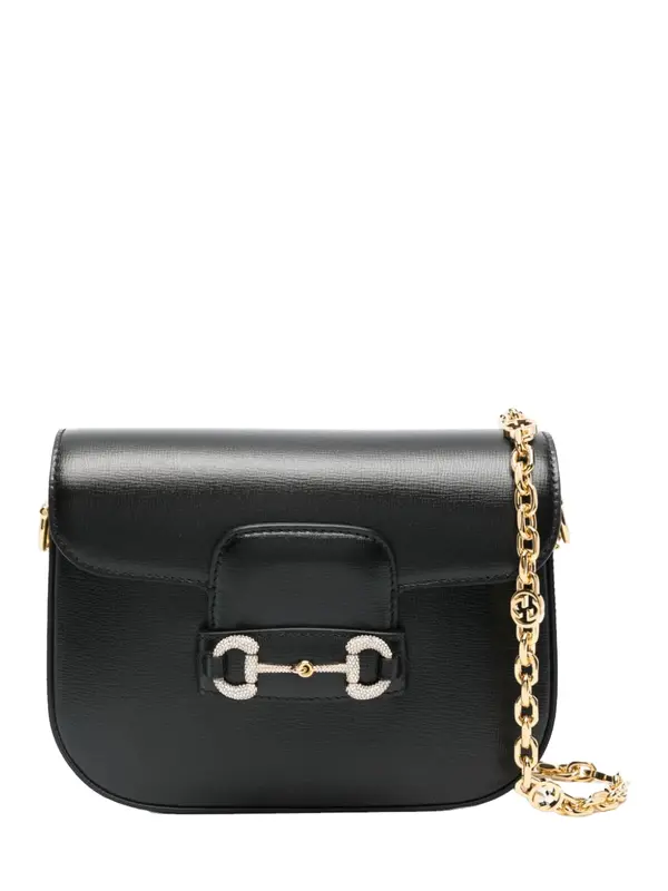 Gucci Horsebit 1955 Mini Shoulder Bag - Black