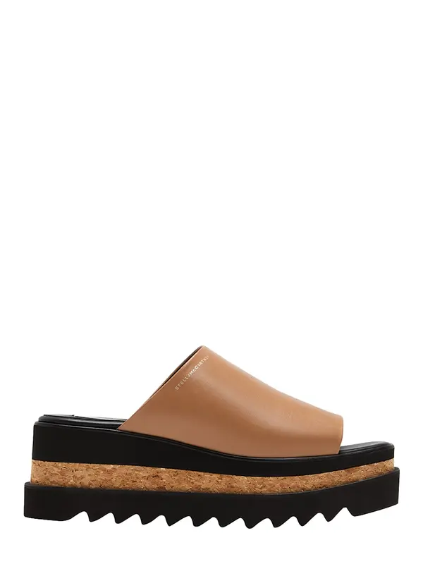 Stella McCartney Sneak-elyse Platform Sandals - Brandy
