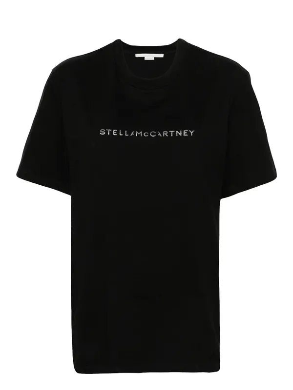 Stella McCartney Logo-print T-shirt - Black