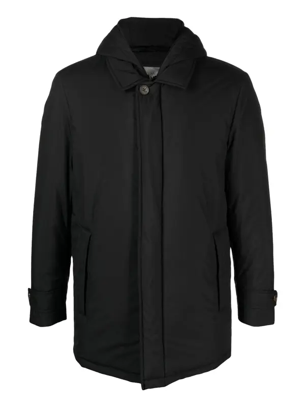 Corneliani Layered Padded Jacket - Black