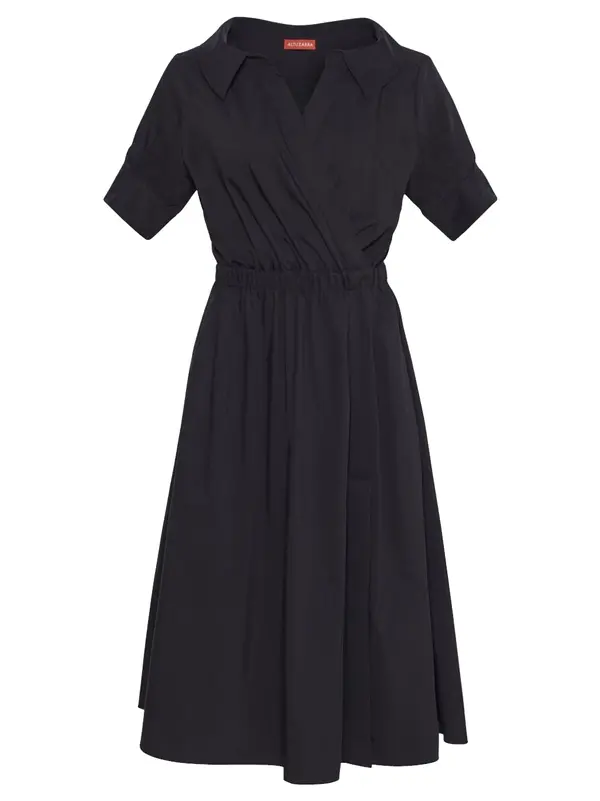 Altuzarra Lydia V-neck Dress - Black