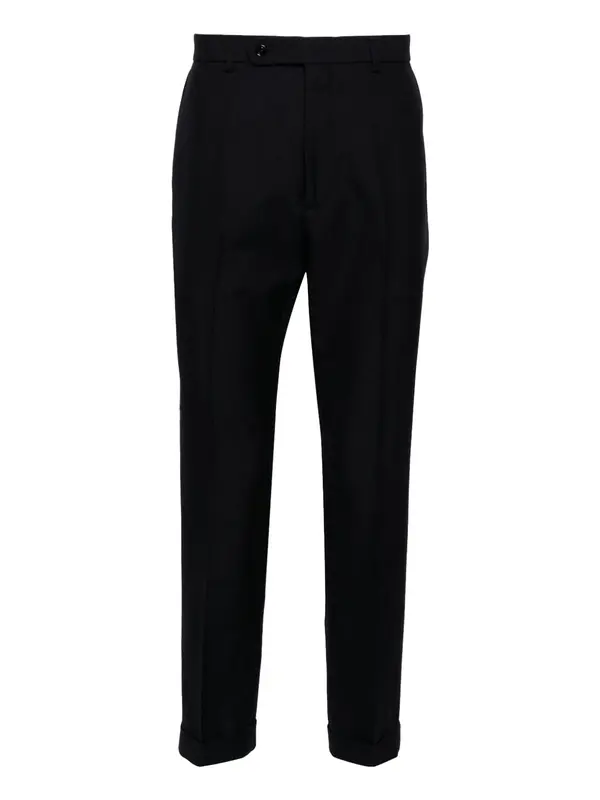 Gucci Mid-rise Tailored Trousers - Blue