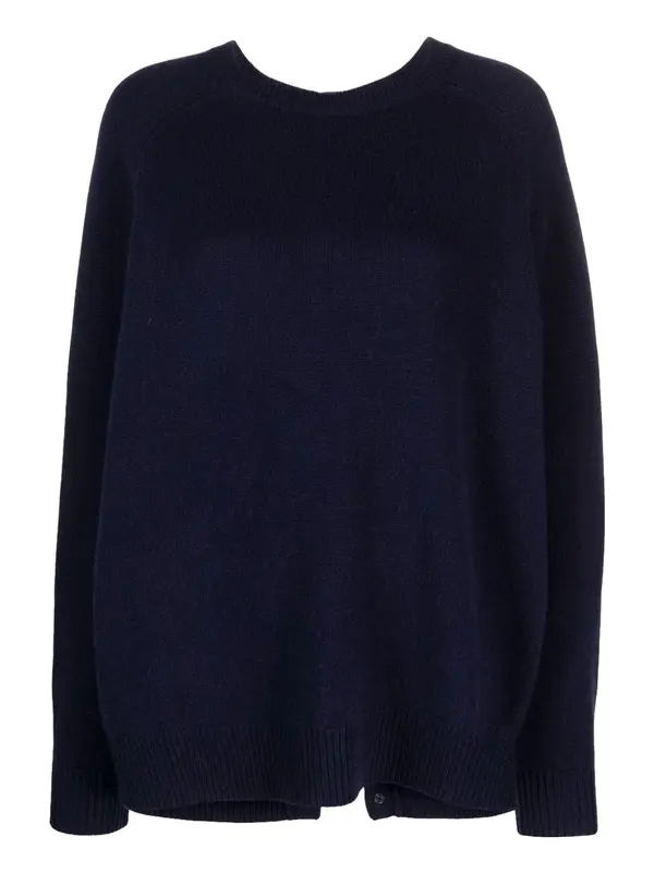 Isabel Marant Lison Fine-knit Jumper - Blue