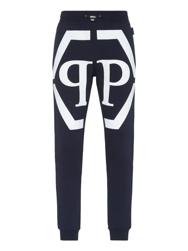 Philipp Plein Logo-print Track Pants - Blue