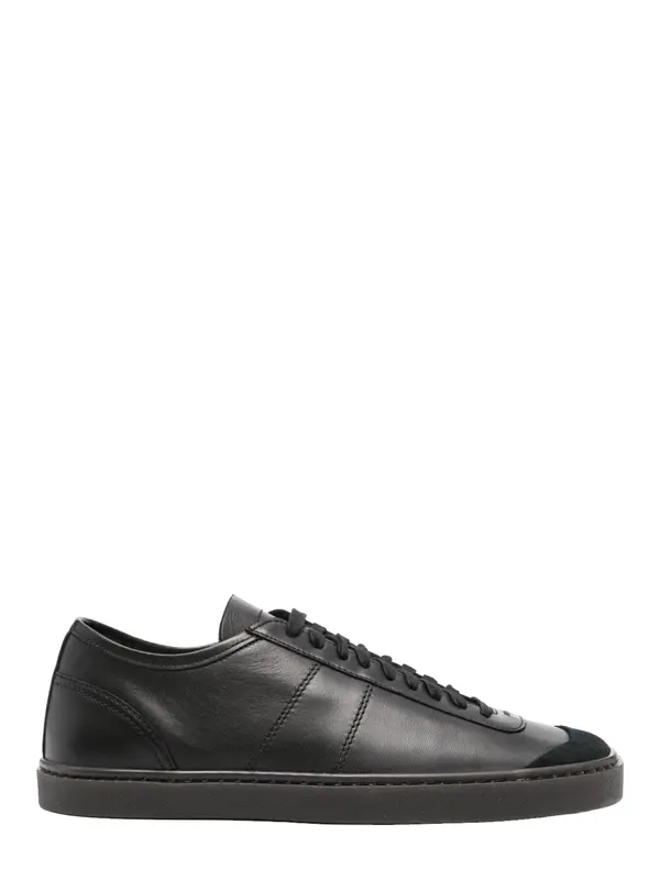 LEMAIRE Linoleum Leather Sneakers - Black