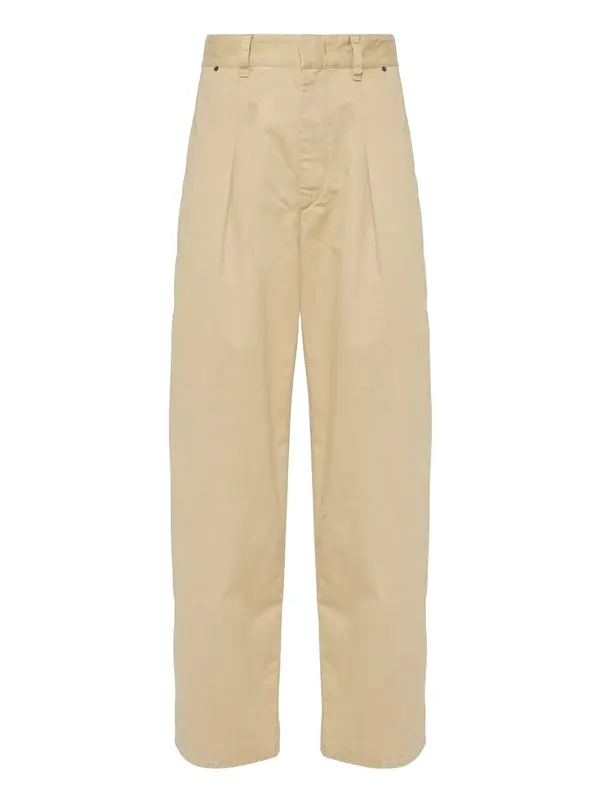 Isabel Marant Lenadi Straight Leg Jeans - Beige