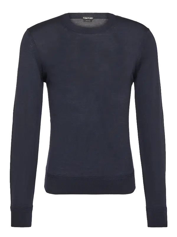 TOM FORD Wool Sweater - Blue