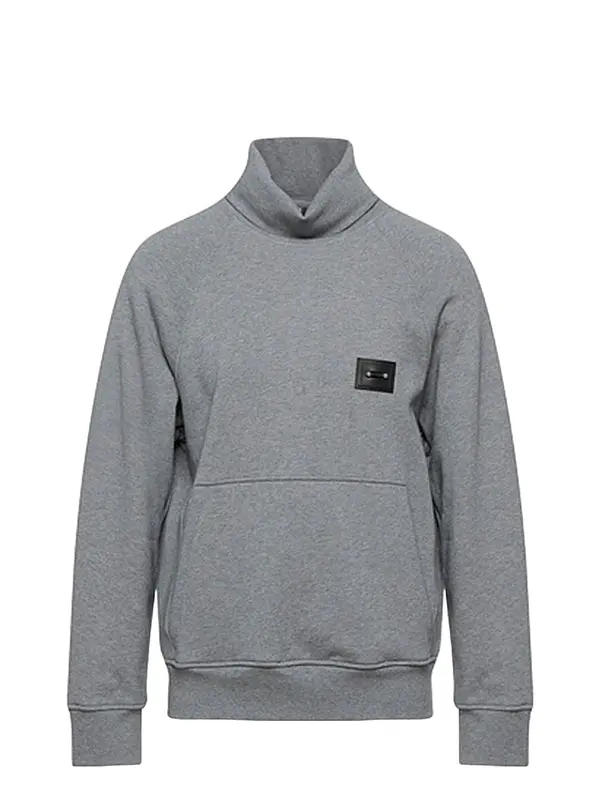 Neil Barrett Jewel Turtleneck Sweatshirt - Gray