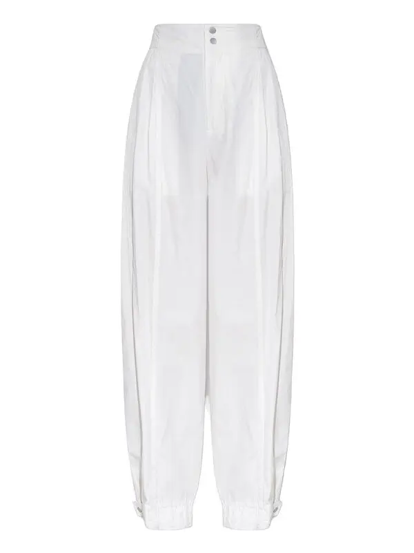 Bottega Veneta Loose Fit Trousers - White