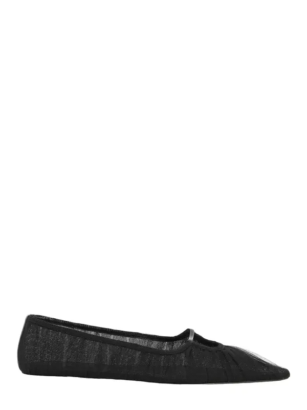 NENSI DOJAKA Pointed-toe Ballet Flats - Black