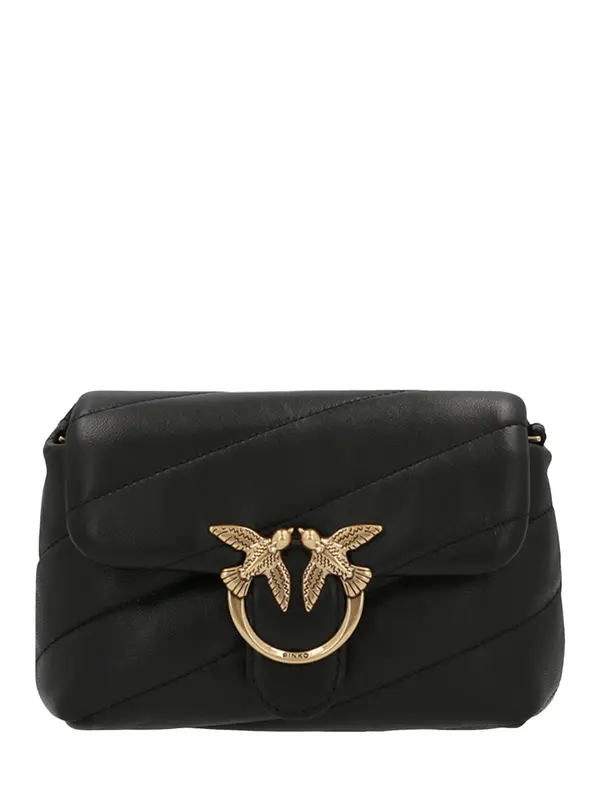 Pinko Love Baby Puff' Crossbody Bag - Black