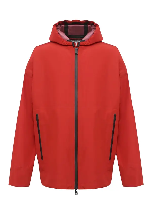 Bottega Veneta Windbreaker Jacket - Red