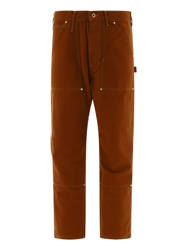 HUMAN MADE Duck Painter Trousers - Brown