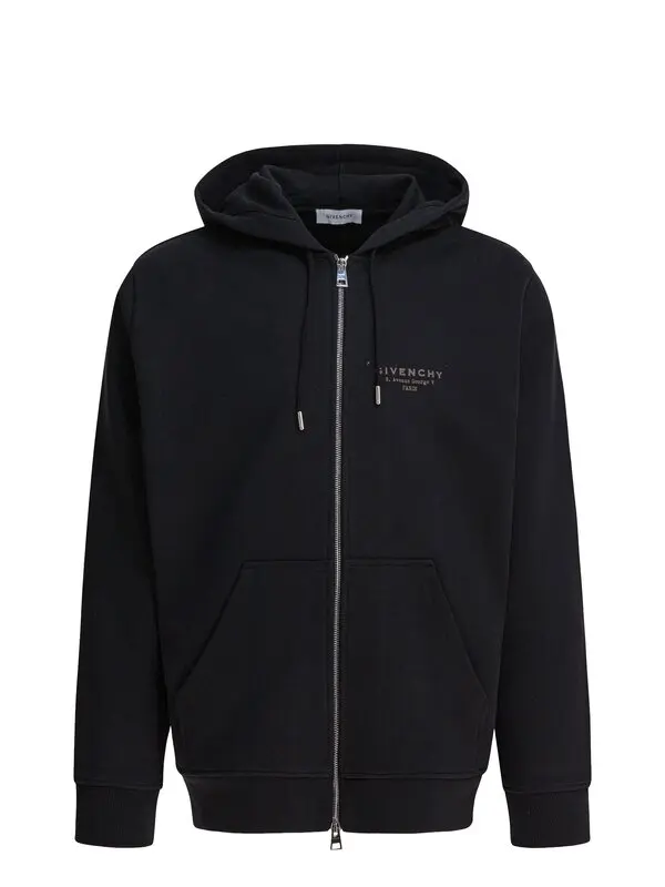 Givenchy Logo Hoodie - Black