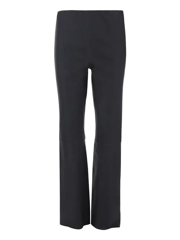 BY MALENE BIRGER Florentina Leather Pants - Black