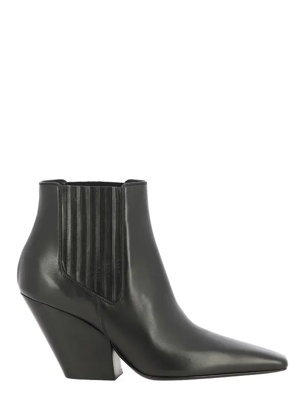 Casadei Love Ankle Boots - Black