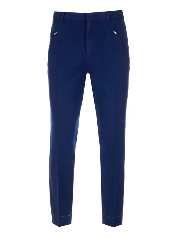 MAISON MARGIELA Cotton Denim Trousers - Blue