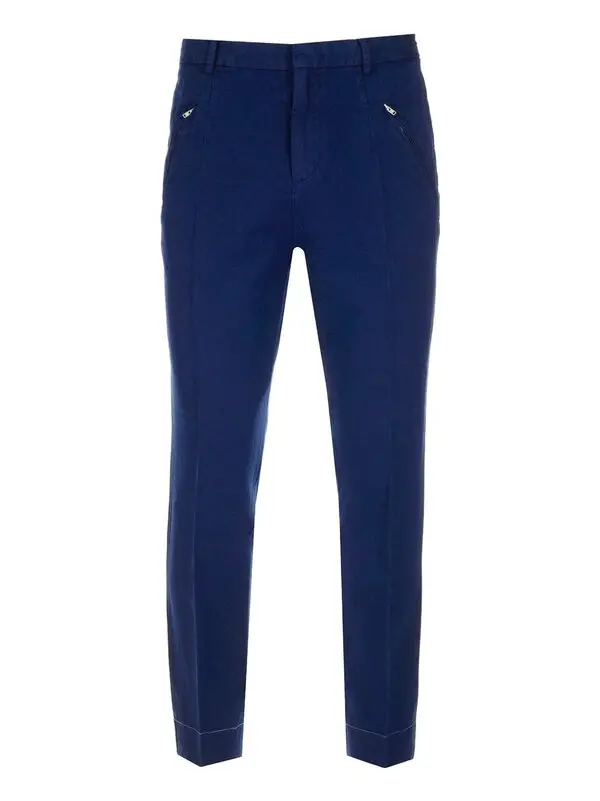 MAISON MARGIELA Cotton Denim Trousers - Blue