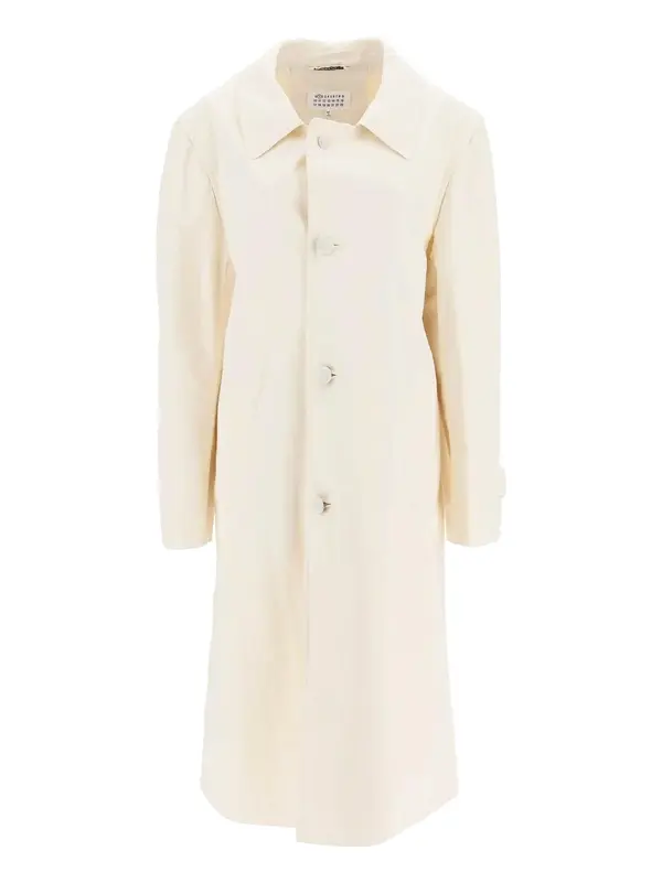 MAISON MARGIELA Cotton Coat - White