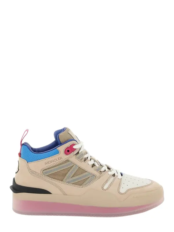 Moncler Pivot High-top Sneakers - Beige