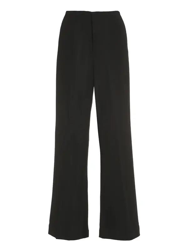 MAISON MARGIELA Wide Leg Trousers - Black
