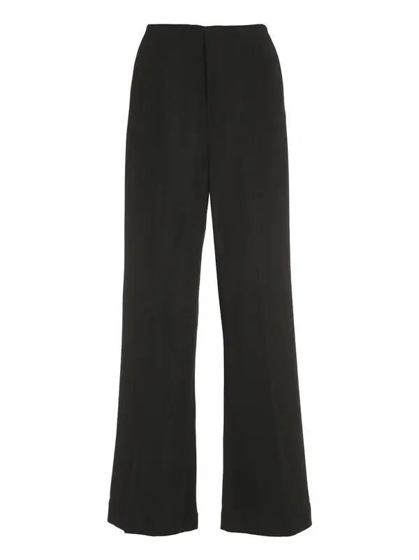 MAISON MARGIELA Wide Leg Trousers - Black