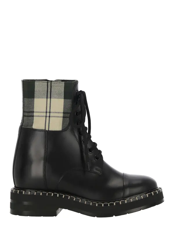 See By Chloé Barbour X Boots - Black